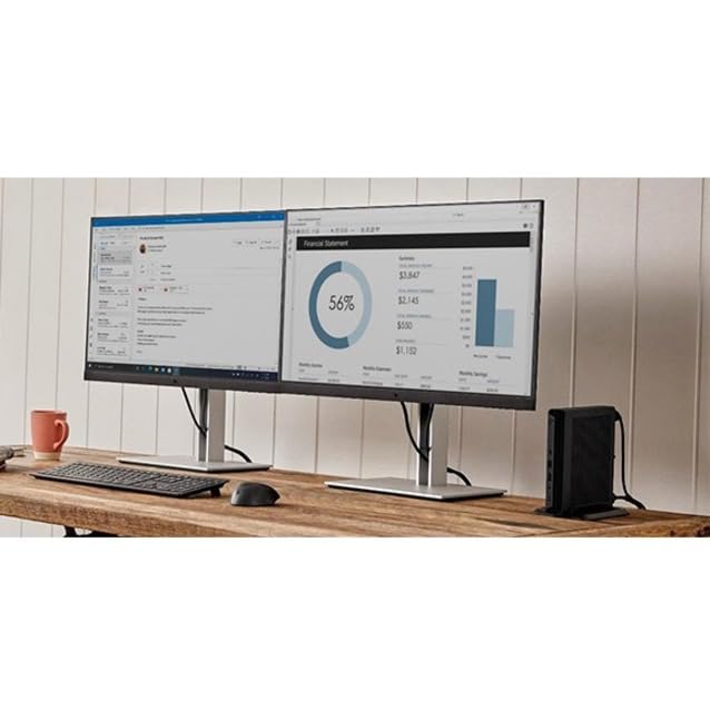 HP Elite Mini 800 G9 Desktop Computer - Intel Core i5 12th Gen i5-12500T Hexa-core (6 Core) 2 GHz - 16 GB RAM DDR5 SDRAM - 256 GB M.2 PCI Express NVMe SSD - Mini PC
