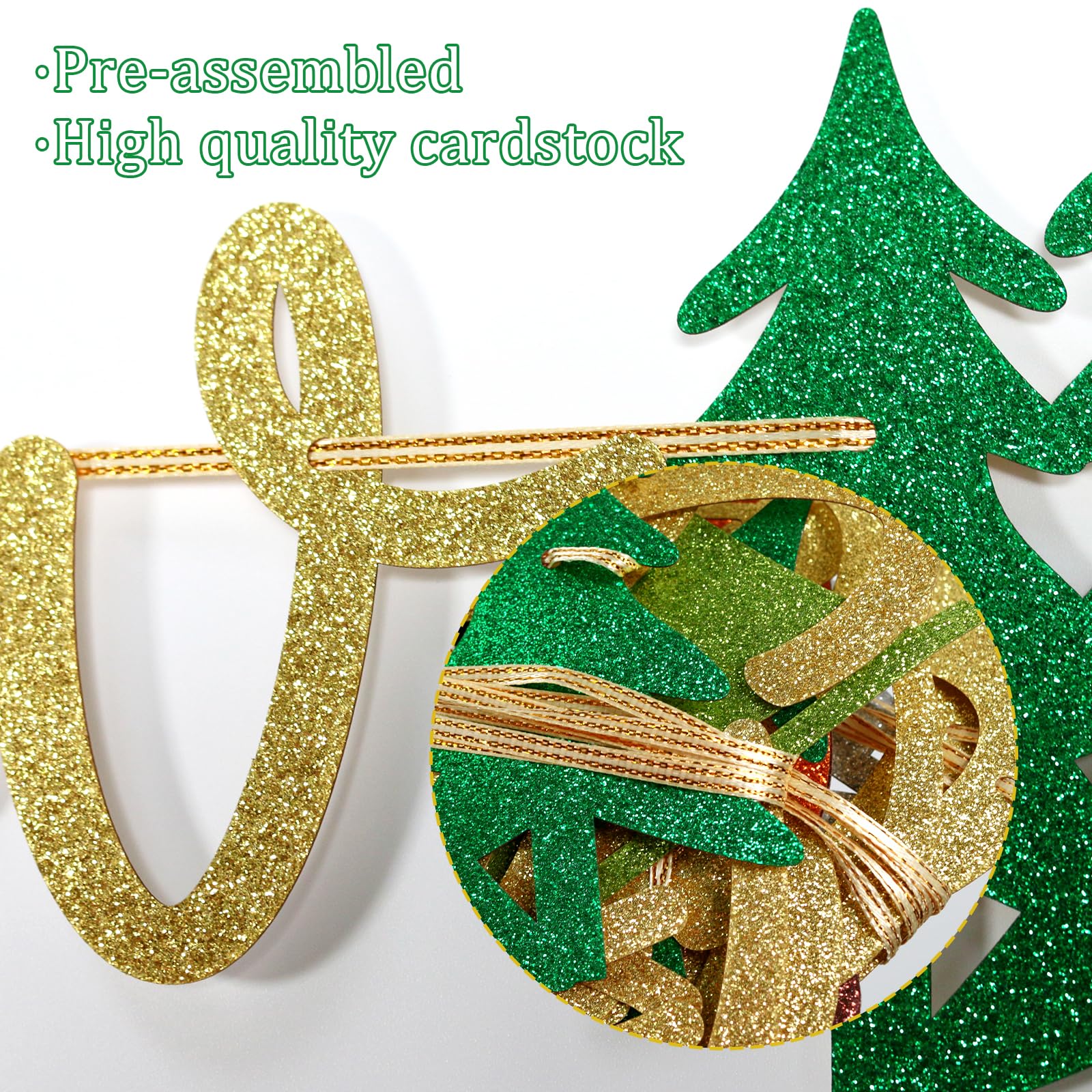 Qttier Cabin Crew Before I Do Banner, Camping Bachelorette Banner, Mountain Bachelorette Decorations, Camp Themed Bridal Shower Party Decor, Last Trail Before the Veil, Gold & Green Glitter