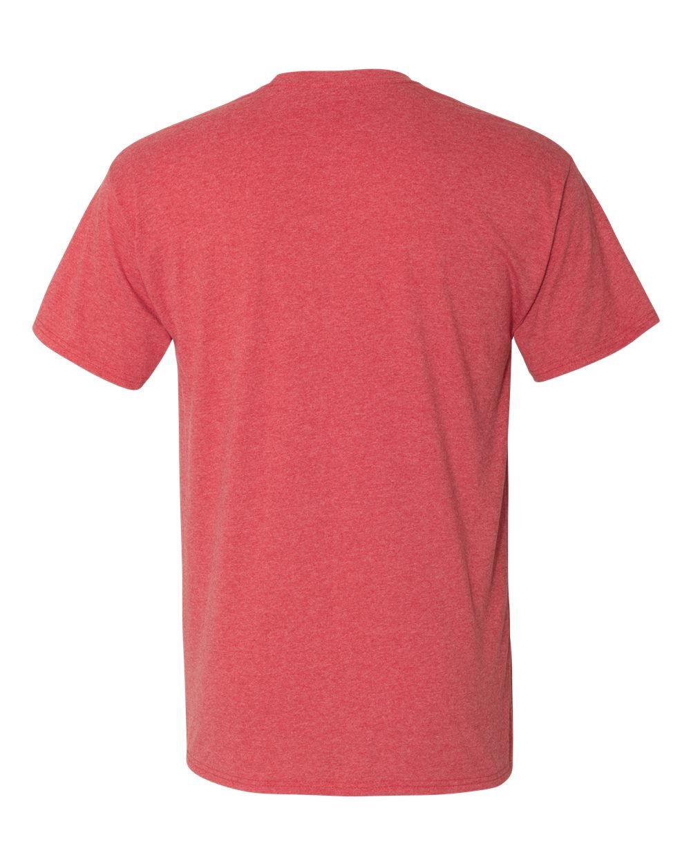 Hanes Adult Perfect-T Triblend T-Shirt,RED TRIBLEND,L