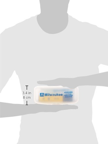 Milwaukee Instruments PH600BOX pH600 Economic Pocket Sized pH Temperature Meter with Protective Case and 7.01 Ca