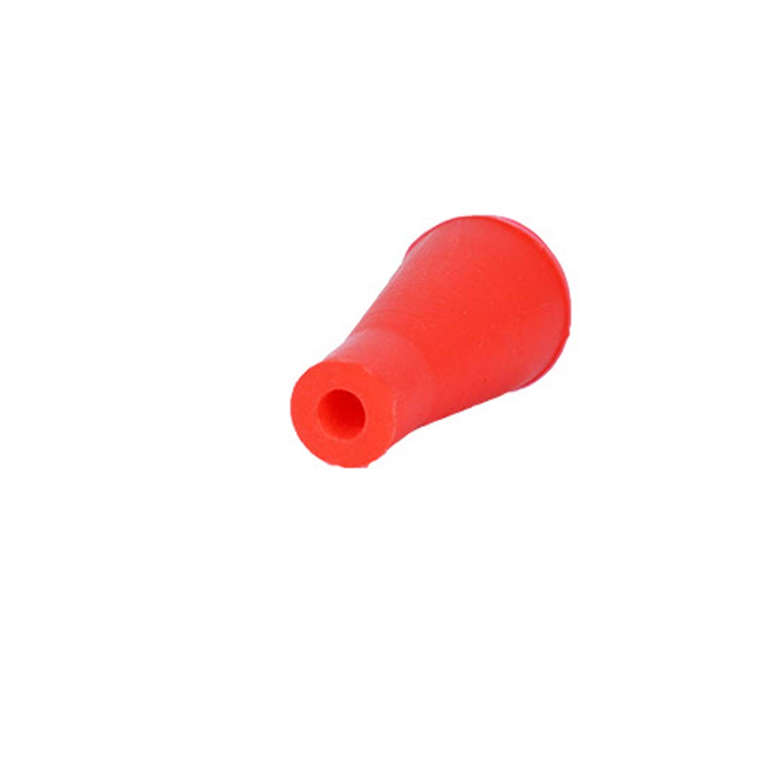 HRCHCG 6 pcs Soft Rubber Arrowheads Archery Broadhead Training Safety Arrow Tips for 8mm Arrows (Red)