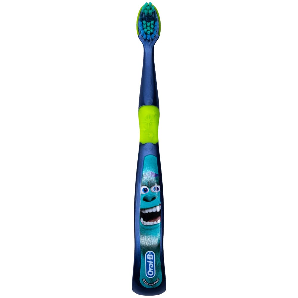 Oral-B Kids Pixar Toothbrush, Children 3+, Extra Soft, Characters Monster - 1 Count