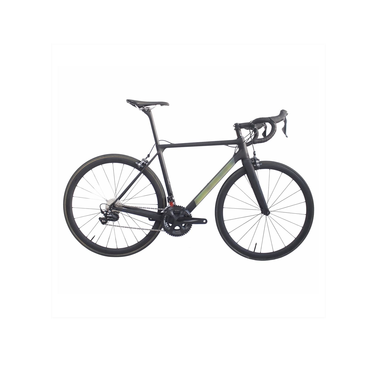 KOWMzxc Bikes for Men Carbon Fiber Road Bike Complete Bike with Kit 11 Speed (Size : Medium)