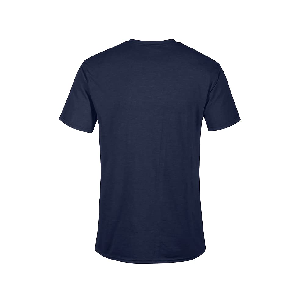 Harry Potter Men's Harry Quibbler T-Shirt, Navy, X-Large