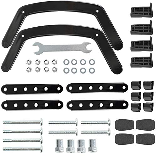 HUANUO Universal VESA Mount Adapter Kit, Non-VESA Adapter for 17 to 27 Inch Monitor Screens to 75x75 VESA Mount