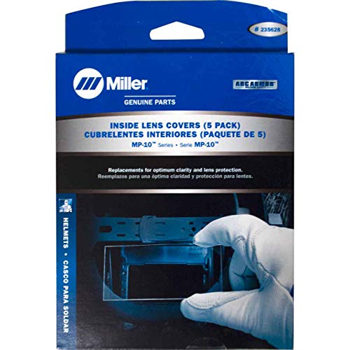 Miller 235628 Lens Cover, In 4-1/2In X 5-1/4In (Mp-10), 5 pack