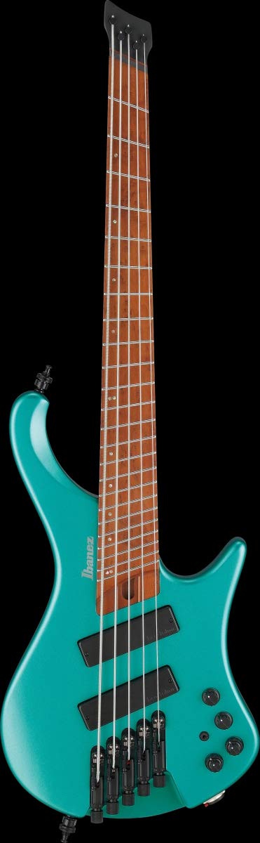 Ibanez EHB1005SMS Ergonomic Headless Bass 5-String Multi Scale Emerald Green Metallic Matte