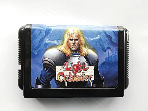 MD Game Light Crusader Japan Version Chinese Language (Black)
