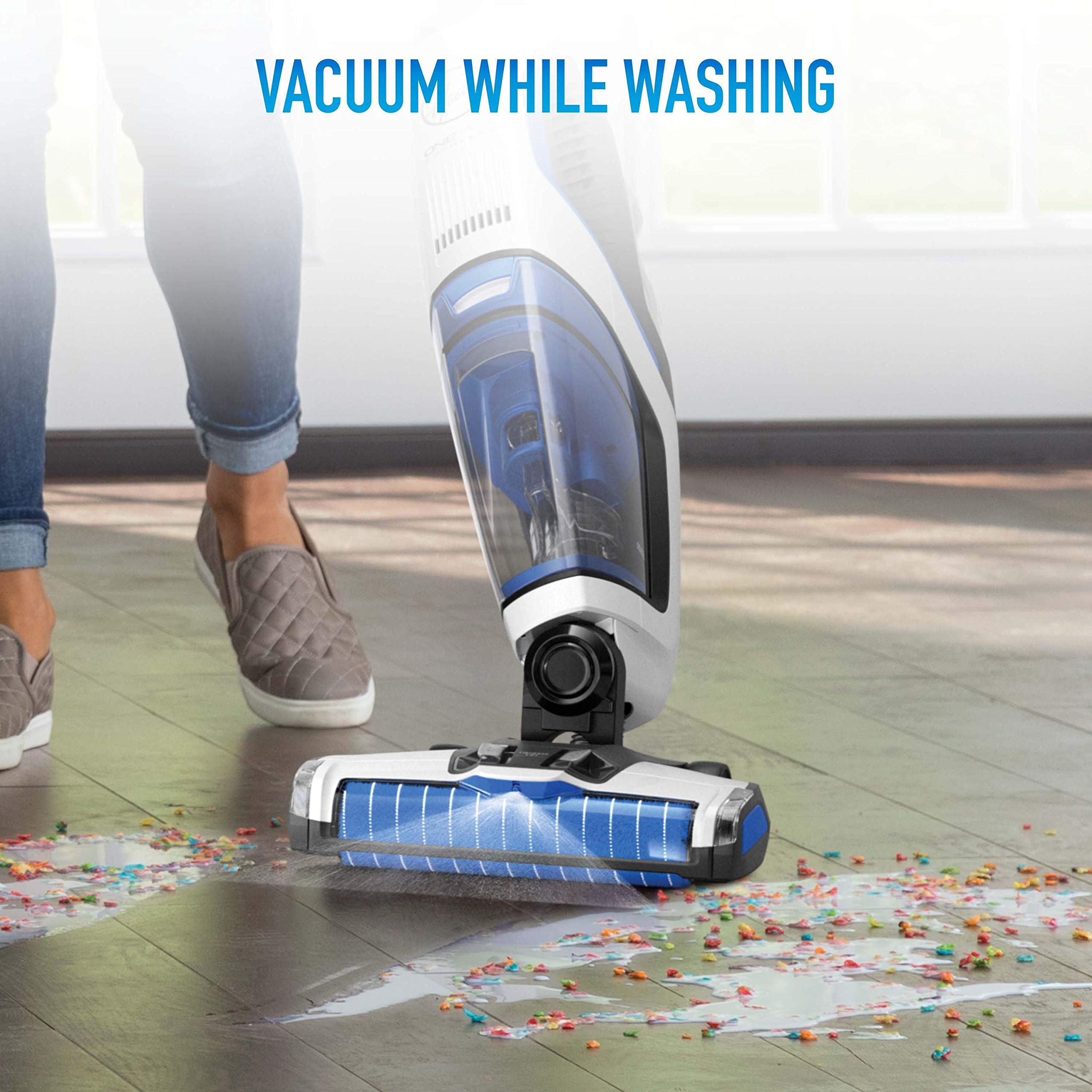 Hoover ONEPWR Cordless FloorMate Jet Hard Floor Cleaner, Wet Vacuum, BH55210A, White