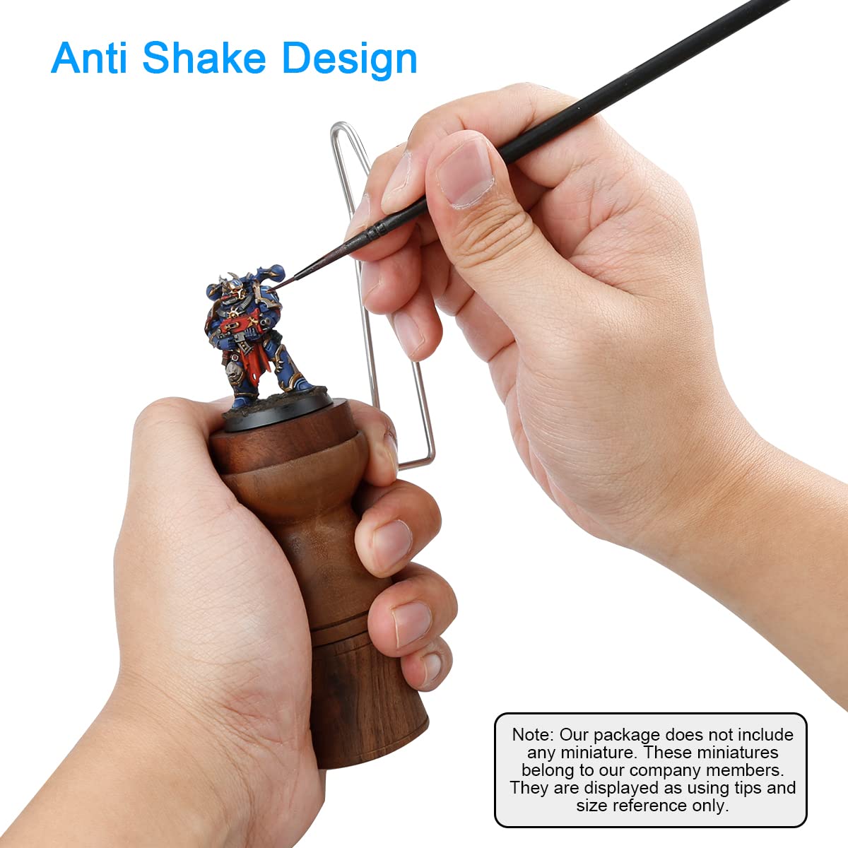 Jucoci Painting Handle for Miniautres Paint Handle Compatible with DND Miniatures, Scale Model, Fantasy Figurines