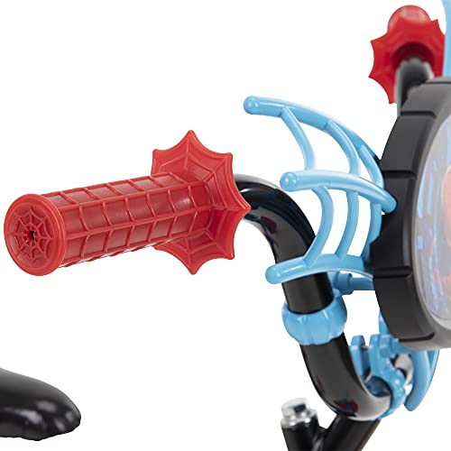 Huffy Marvel Spider-Man 12” Kid’s Bike for Toddlers – with Removable Training Wheels & Quick Adjust Seat Height
