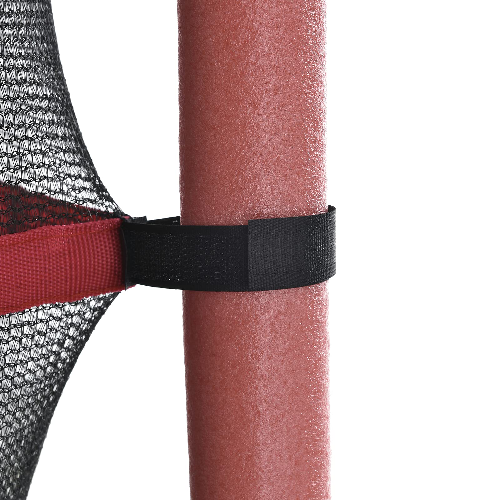 MengK FCH Kinder Trampolin Jumper 140 cm mit gepolsterten Stangen und Sicherheitsnetz, Rosa und Schwarz