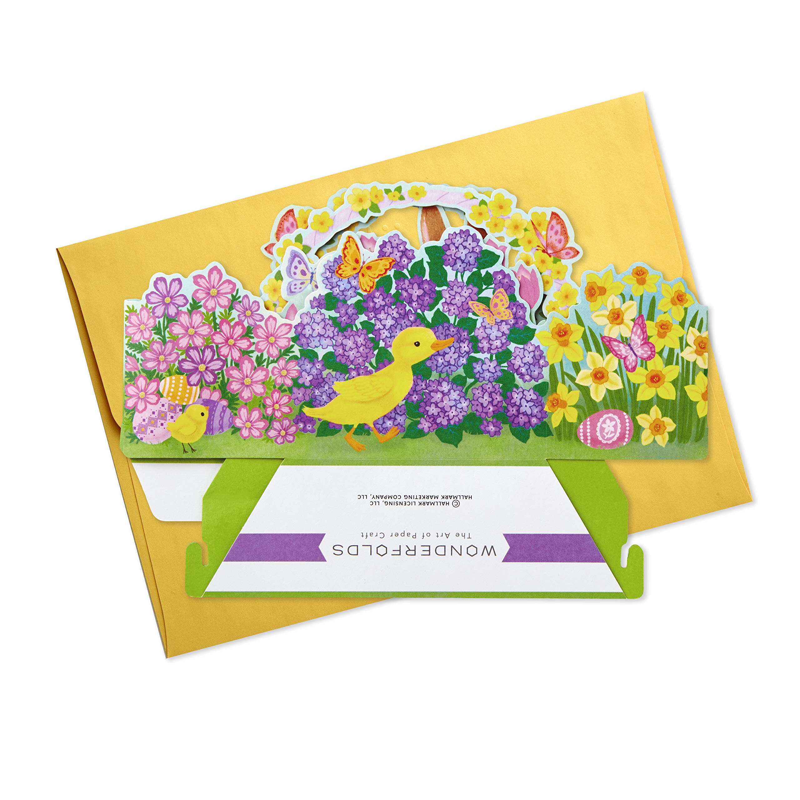 Hallmark Pop Up Easter Card (Displayable Easter Basket)