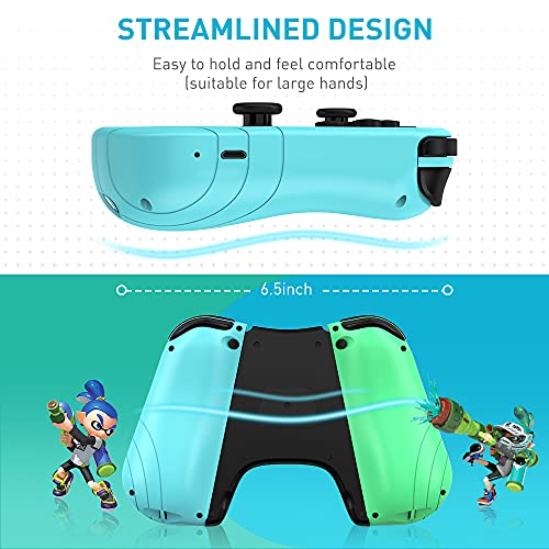 Ibotomo Wireless Controller for Switch, Replacement for Switch, Wireless Pro Controller Support Wake-Up, Vibration and Motion, Wireless Controllers with Wrist Strap Grip Stand
