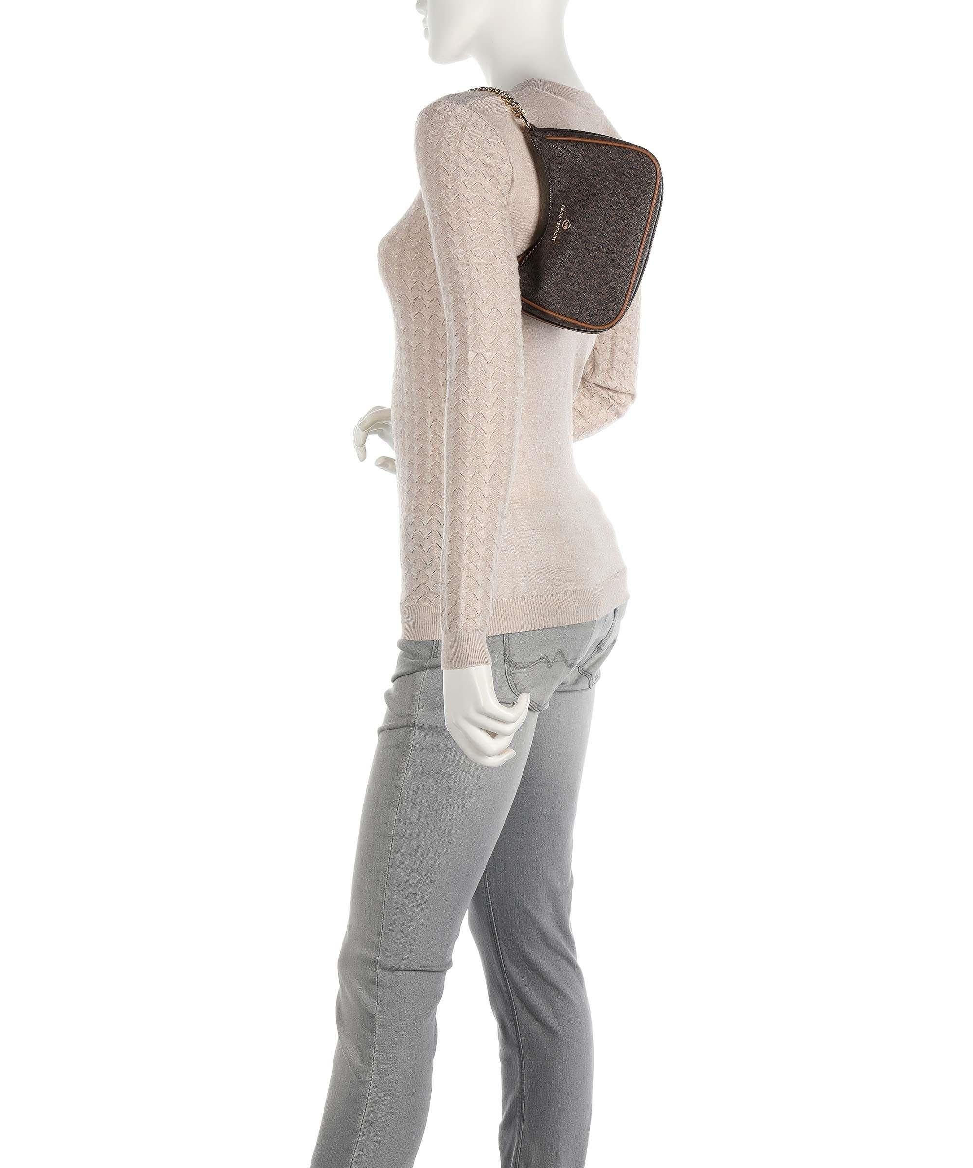 Jet Set Charm Small Logo Shoulder Bag