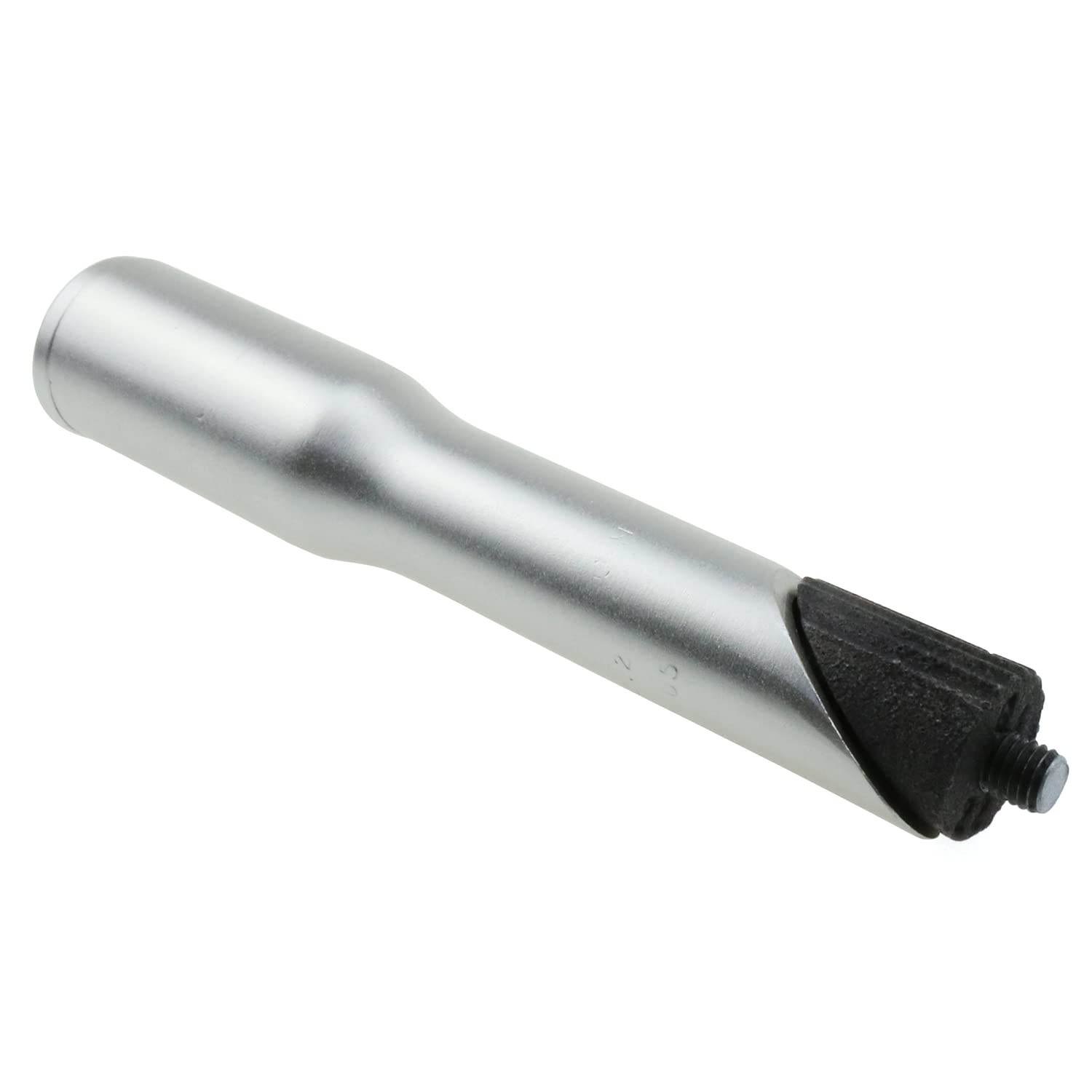 LUORNG Bike Fork Stem Extender 22.2mm Silver Aluminum Alloy Road Mountain Bike Bicycle Stem Riser Adapter for 1-1/8 Threadless Steerer Tubes