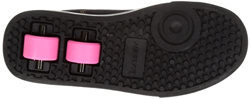 HEELYS Girl's Classic X2 (Little Kid/Big Kid/Adult) Black/Rainbow Logo 13 Little Kid M