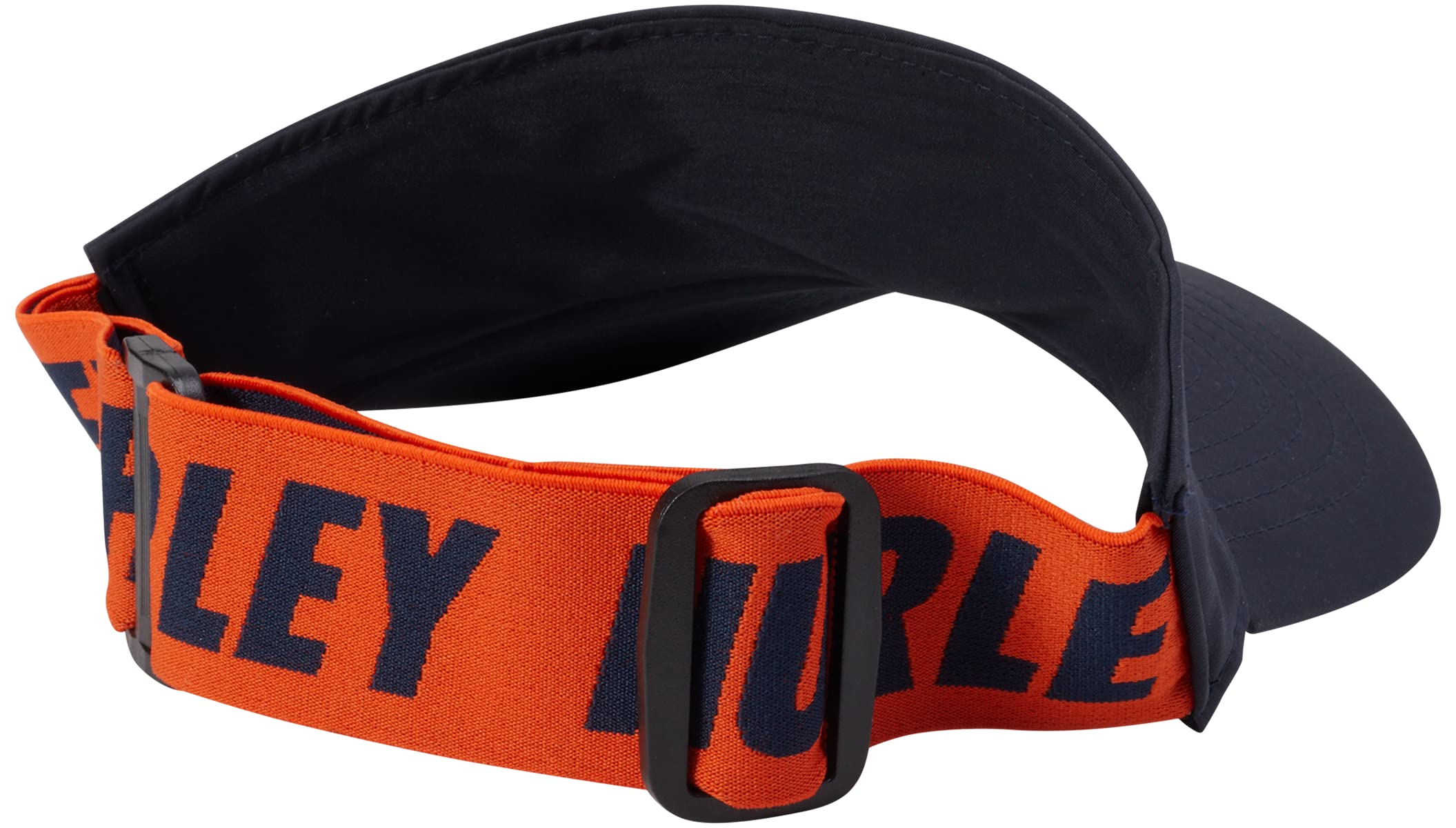 Hurley Men's Visor - Peak Sweat Resistant Curved Brim Performance Visor, Size One Size, Navy