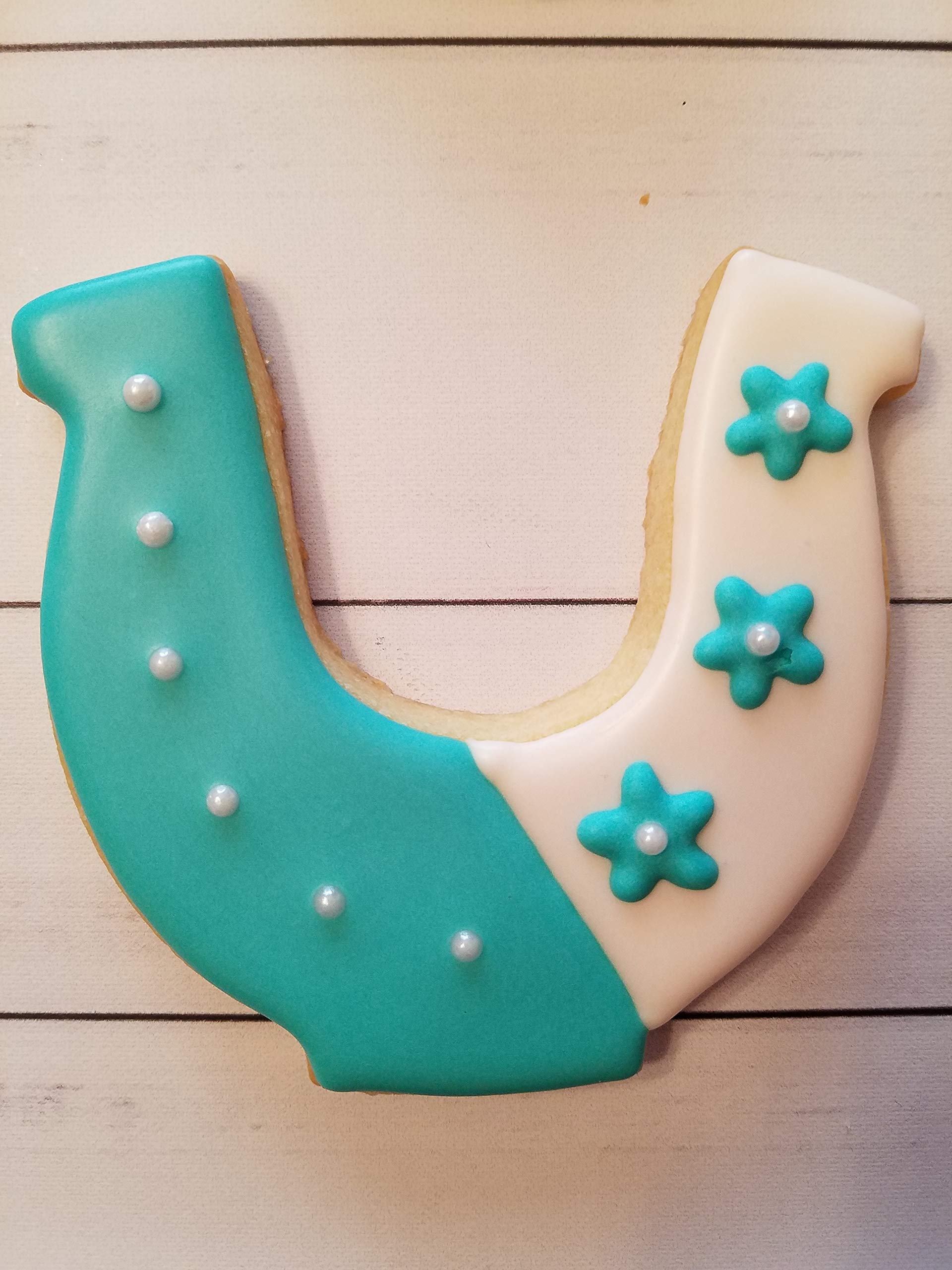 Lucky Horseshoe Cookie Cutter, 4.25" Made in USA by Ann Clark