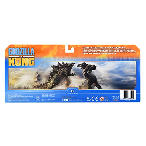 Godzilla PlayMates 2" GvK Minifigure Bundle Pack, Multicolor, 6 Piece Set