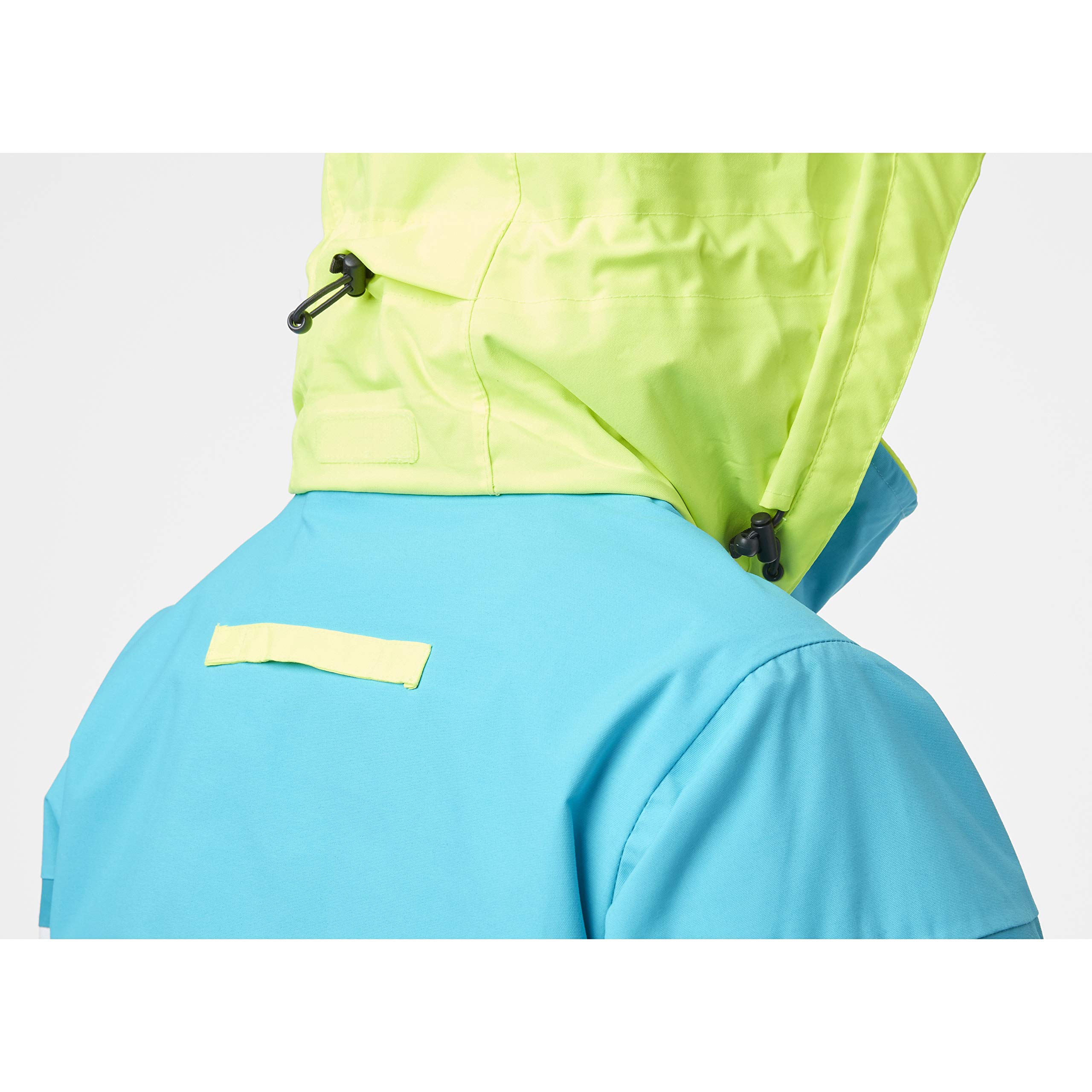 Helly Hansen Women's Salt Flag Waterproof Windpoof Breathable Sailing Jacket, 414 Reef Green, X-Small