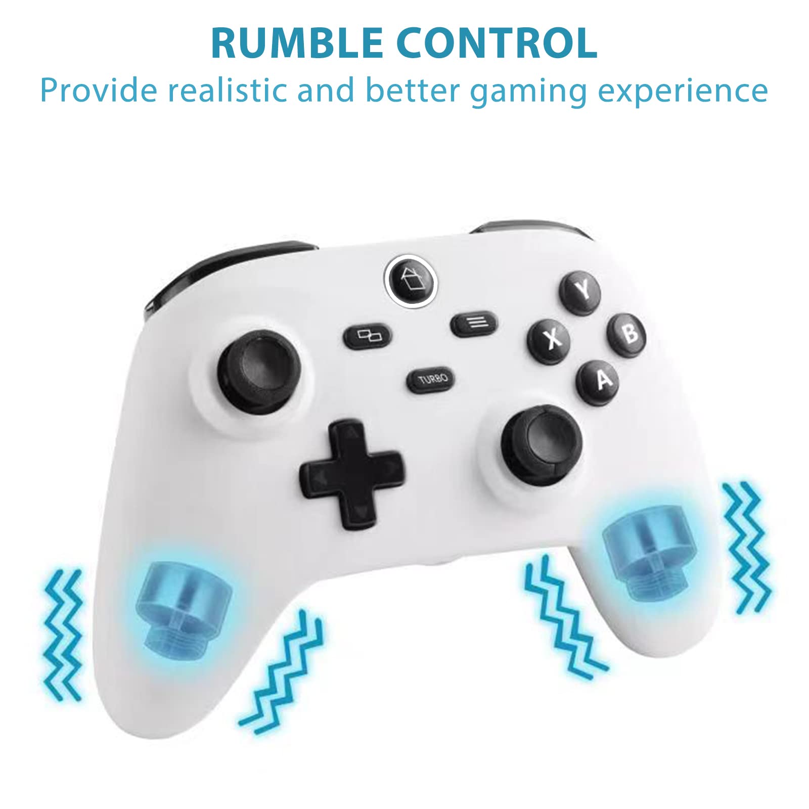 INVICEQ Wireless Controller for Xbox One Game Controller Wireless Game Controller for Xbox One S/X Video Game Controller for Xbox One Series and PC (Windows7, 8, 10) with No Audio Jack
