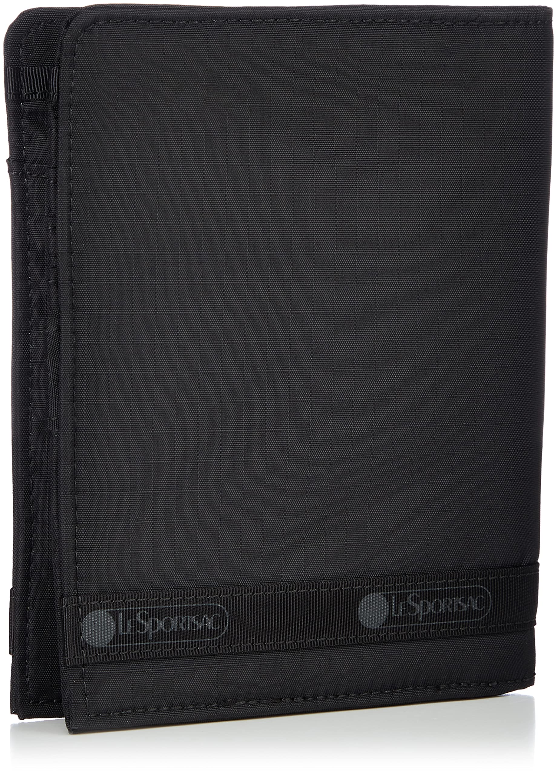LeSportsac(レスポートサック) Women Wallet Passport Case, Recycled Black JP, One Size