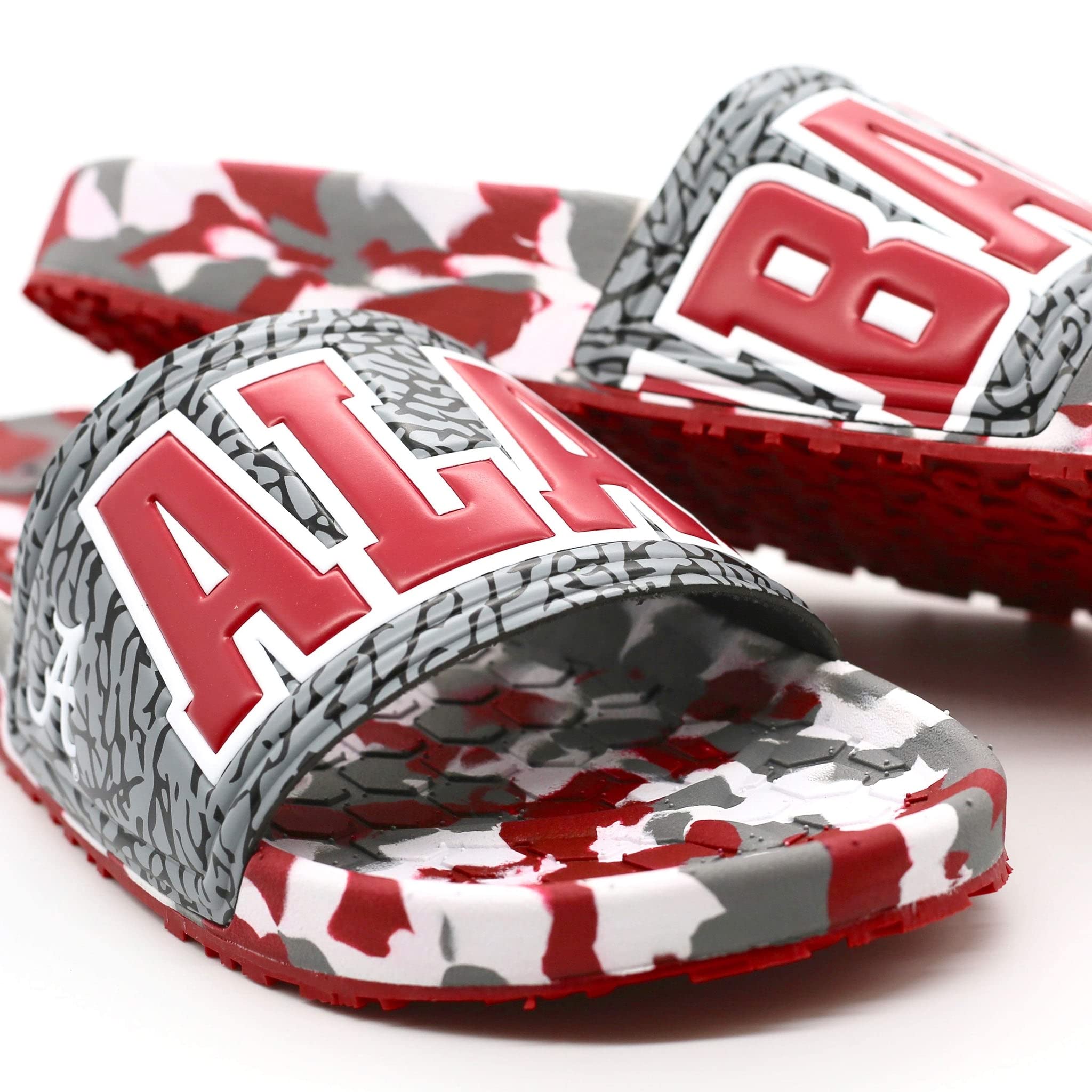 Hype Co University of Alabama UA Crimson Tide Slydr Sports Slide Sandal