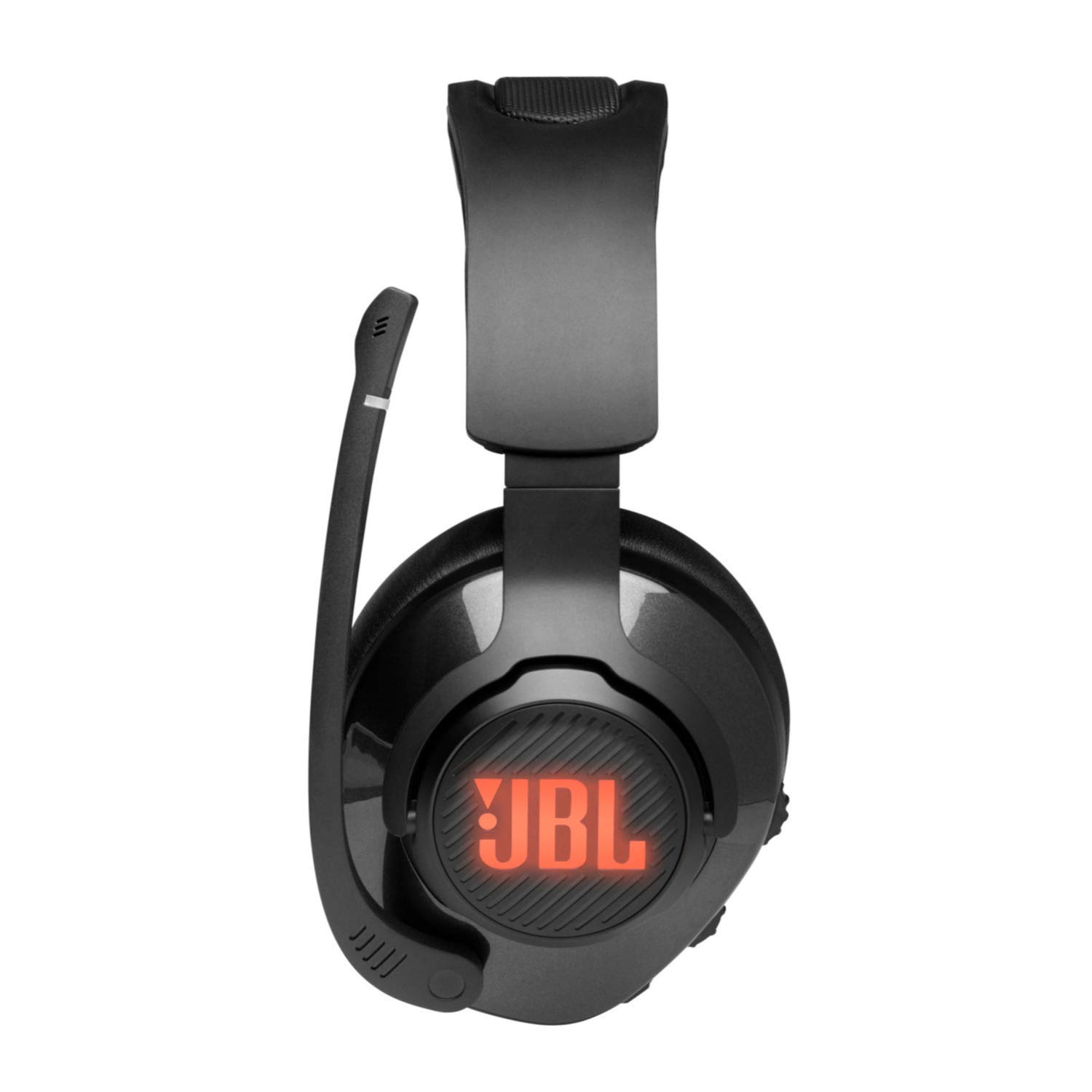 JBL Quantum 400 Wired Over-Ear Gaming Headphones with USB (Black) Bundle (3 Items)