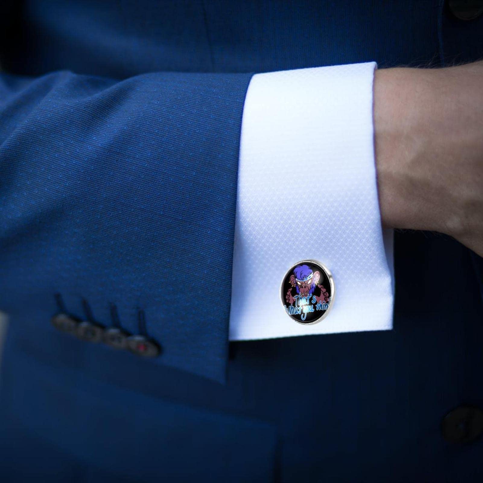 Letter, Cufflinks and Studs Set for Tuxedo Shirts Business Wedding (Multiple Colors3)