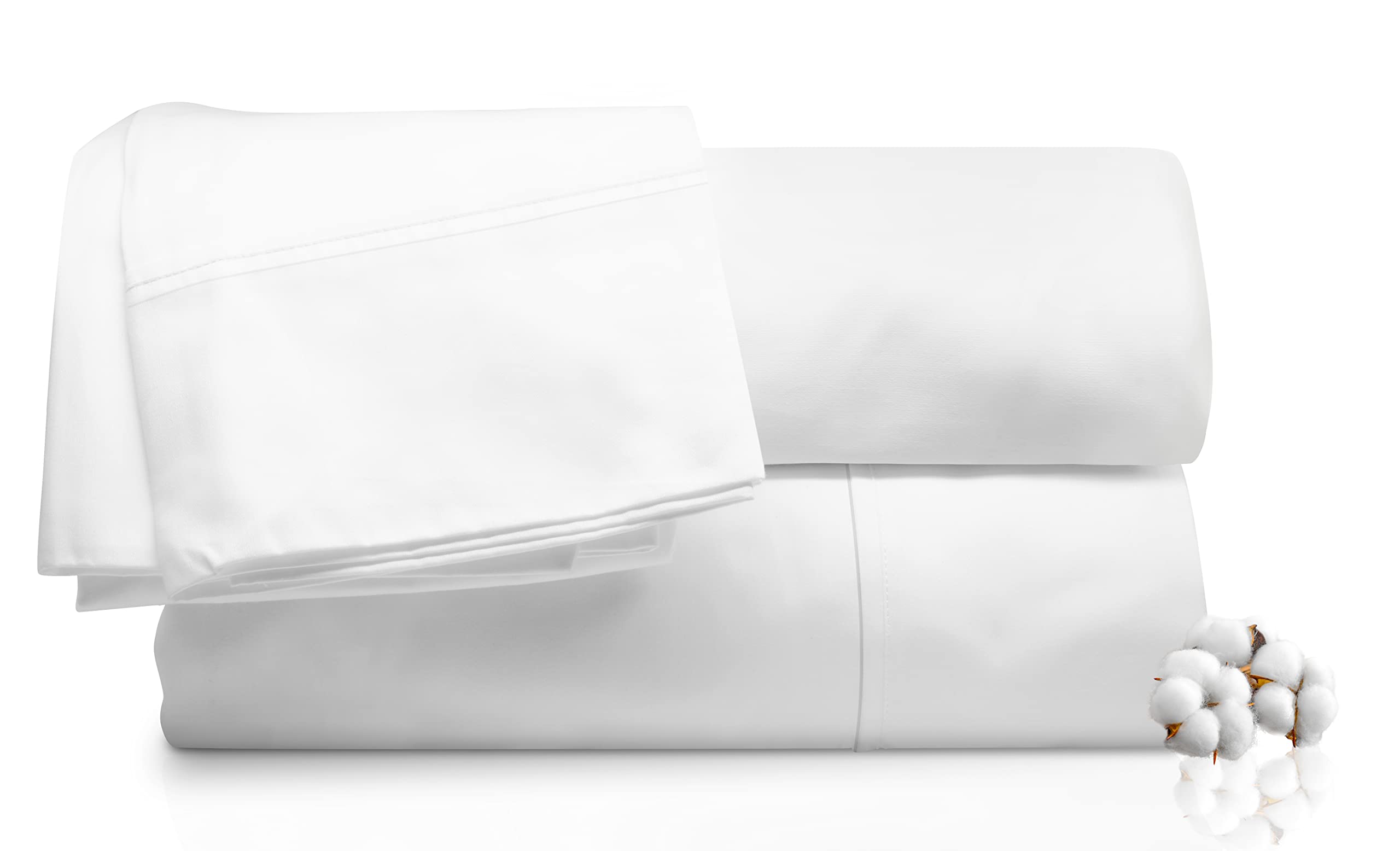 Helani 1000 Thread Count 100% Egyptian Cotton Bed Sheets 4 Pc Queen Sheets Set Dark Grey, Sateen Weave Hotel Bed Sheets, Single Ply Yarns, Luxury Collection, Fits Mattress up to 16” Deep Pocket