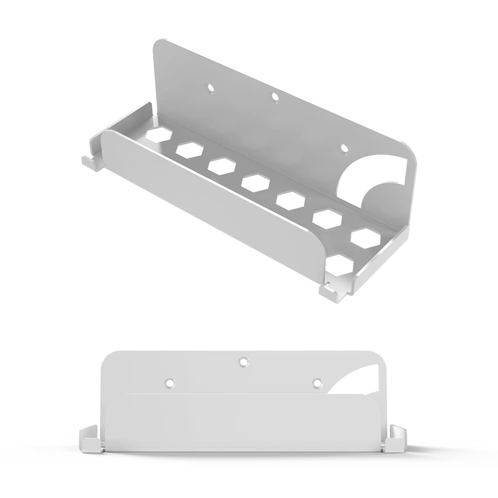 JDDWIN Switch OLED Wall Mount,Wall Mount for Switch/Switch OLED,All Metal Vertical Hanging On Wall (Black)