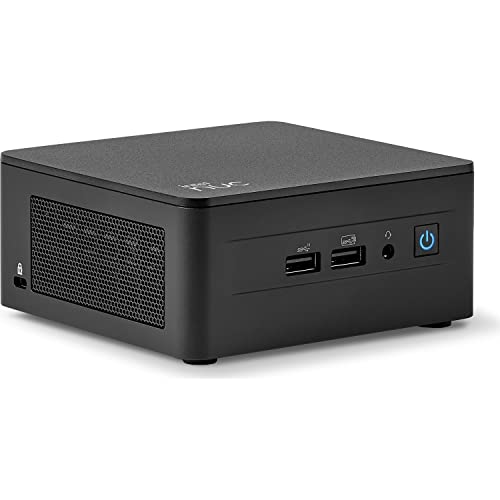 Intel 2023 NUC 13 Pro Kit NUC13ANHi7 Business Tall Mini PC Desktop Computer, 13th Gen 12-Core i7-1360P, 64GB DDR4 RAM, 4TB PCIe SSD, WiFi 6, Bluetooth 5.3, Windows 11 Pro, BROAG HDMI Cable
