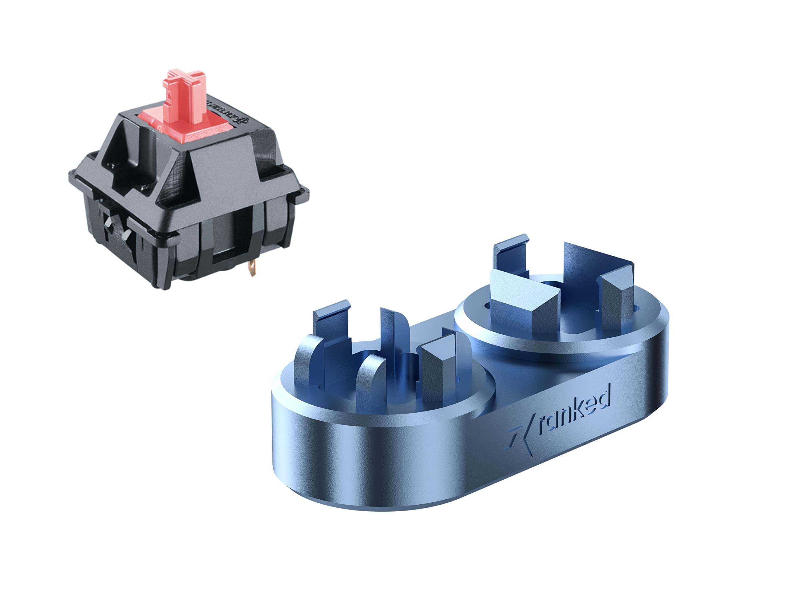 Ranked Bundle of 65 Cherry MX Silent Red Switches for Mechanical Gaming Keyboards Premium CNC Machined Switch Opener