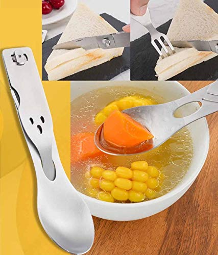 Magnetic Wall Mount Stainless 1 Creative Steel Set Cutlery Portable 3 In Multifunctional Kitchen，Dining & Bar Home Appliances Kitchen Gadgets