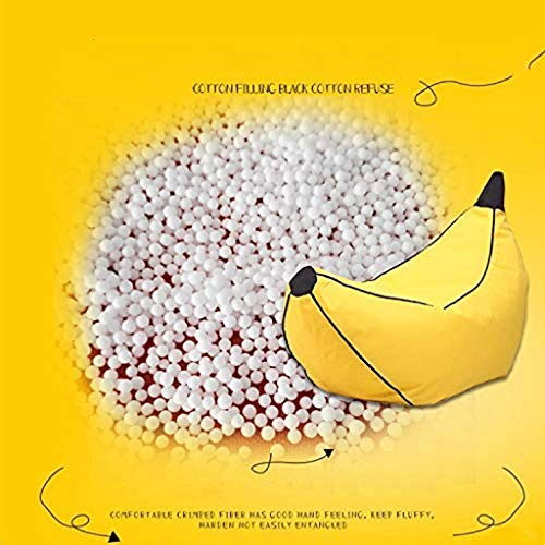 HEWEI Banana Lazy Sofa, Floor Chair Adjustable Gaming Chair Folding Sofa for Home Office Toddler Beanbag Lazy Sofa