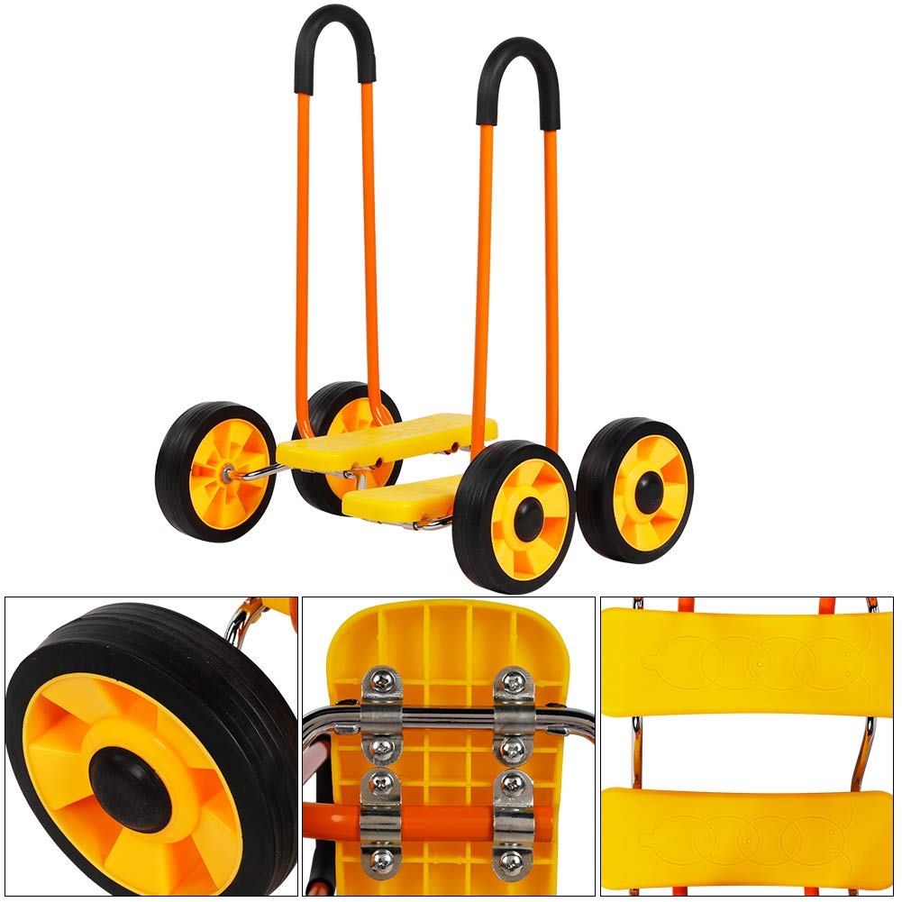 Kindergarten Balance Bike, Safe, Stable, & Sensory Training for Babies, Wider Tires & Anti-Slip Foot Pedals, with 2 Safe Handles