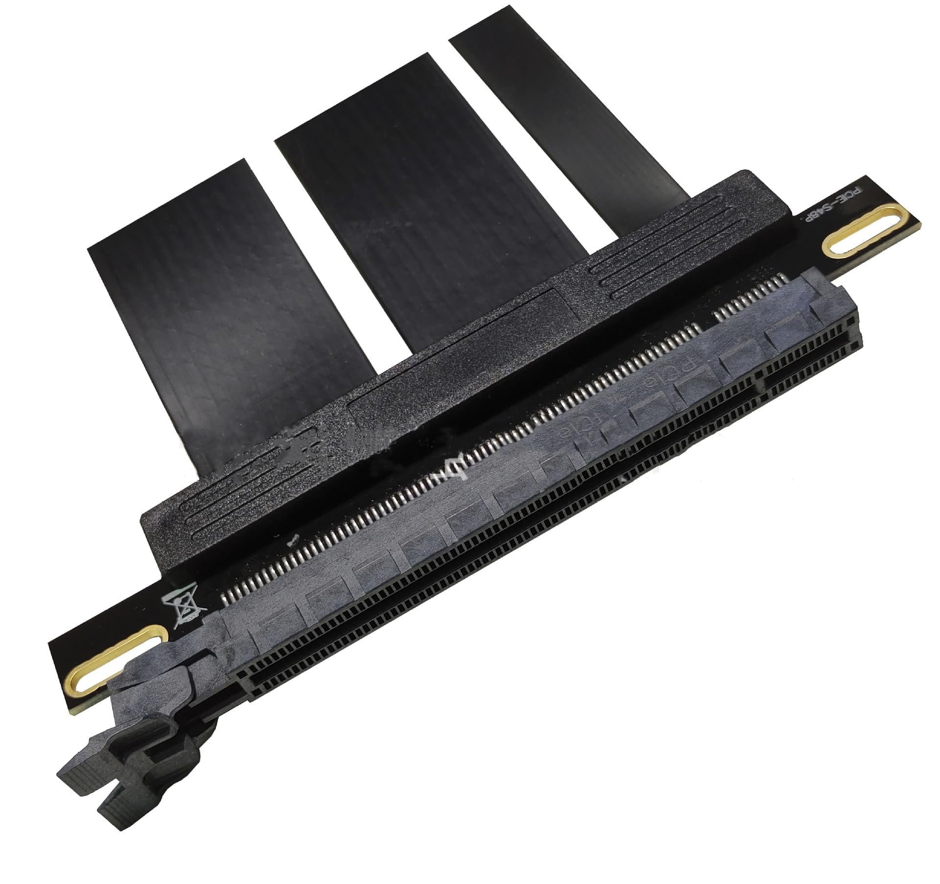 PCI-E 4.0 High Speed Flexible Extender Riser Cable 30cm 180 Degree for GTX1080, GTX1080Ti, RTX2060, RTX2070, RTX2080, RTX2080Ti, RTX3080,RTX3090, RX570 etc