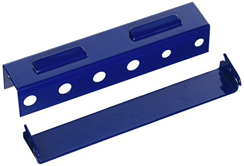 Wall Control Pegboard Screwdriver Holder Bracket Slotted Metal Pegboard Accessory Pegboard and Slotted Tool Board – Blue