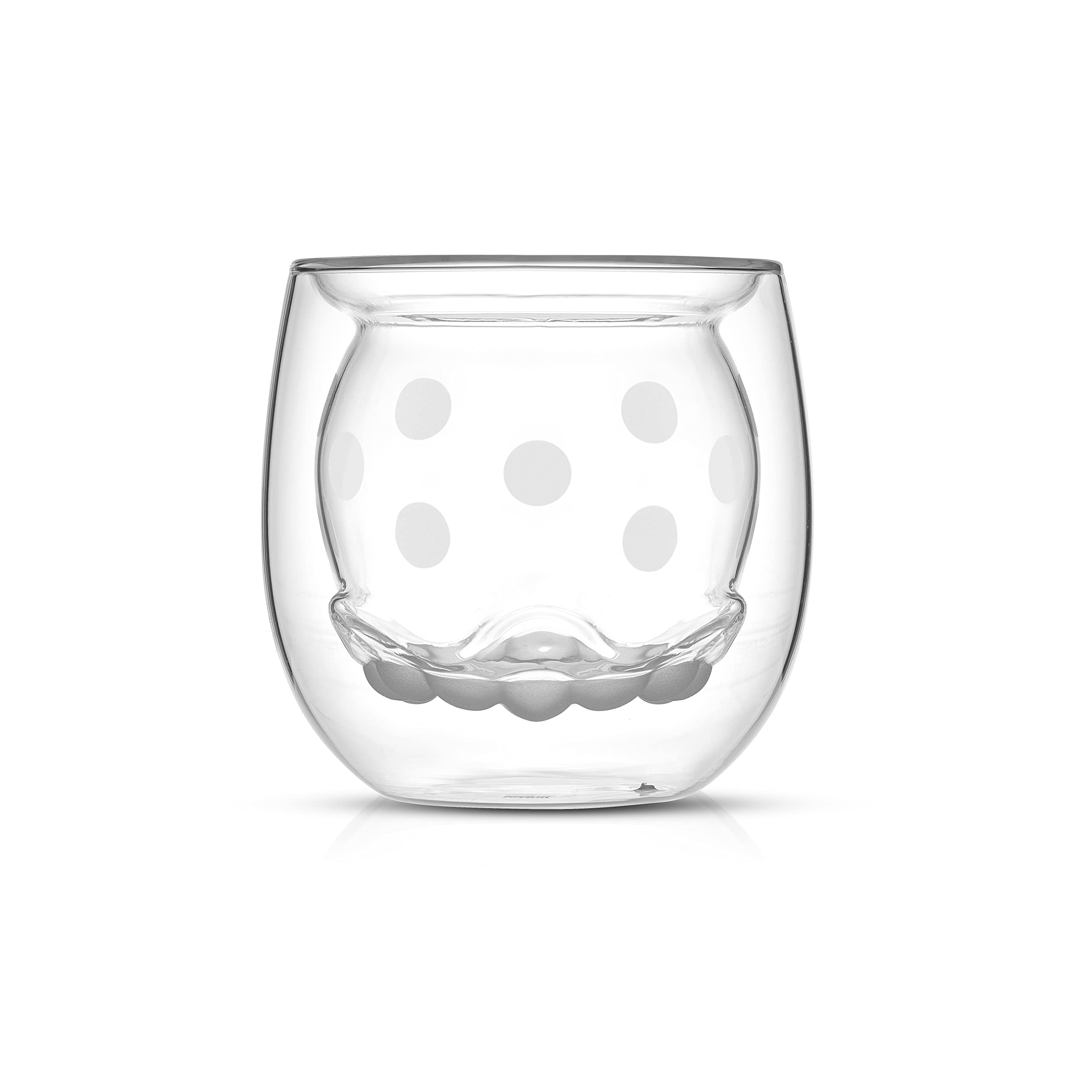 JoyJolt Mickey Pants and Minnie Skirt 3D 2oz Espresso Cups. Double Walled Espresso Glasses (2pc) Small Double Wall Glass Coffee Cups. Demitasse Cups, Espresso Measuring Cup or Liqueur Shot Glasses