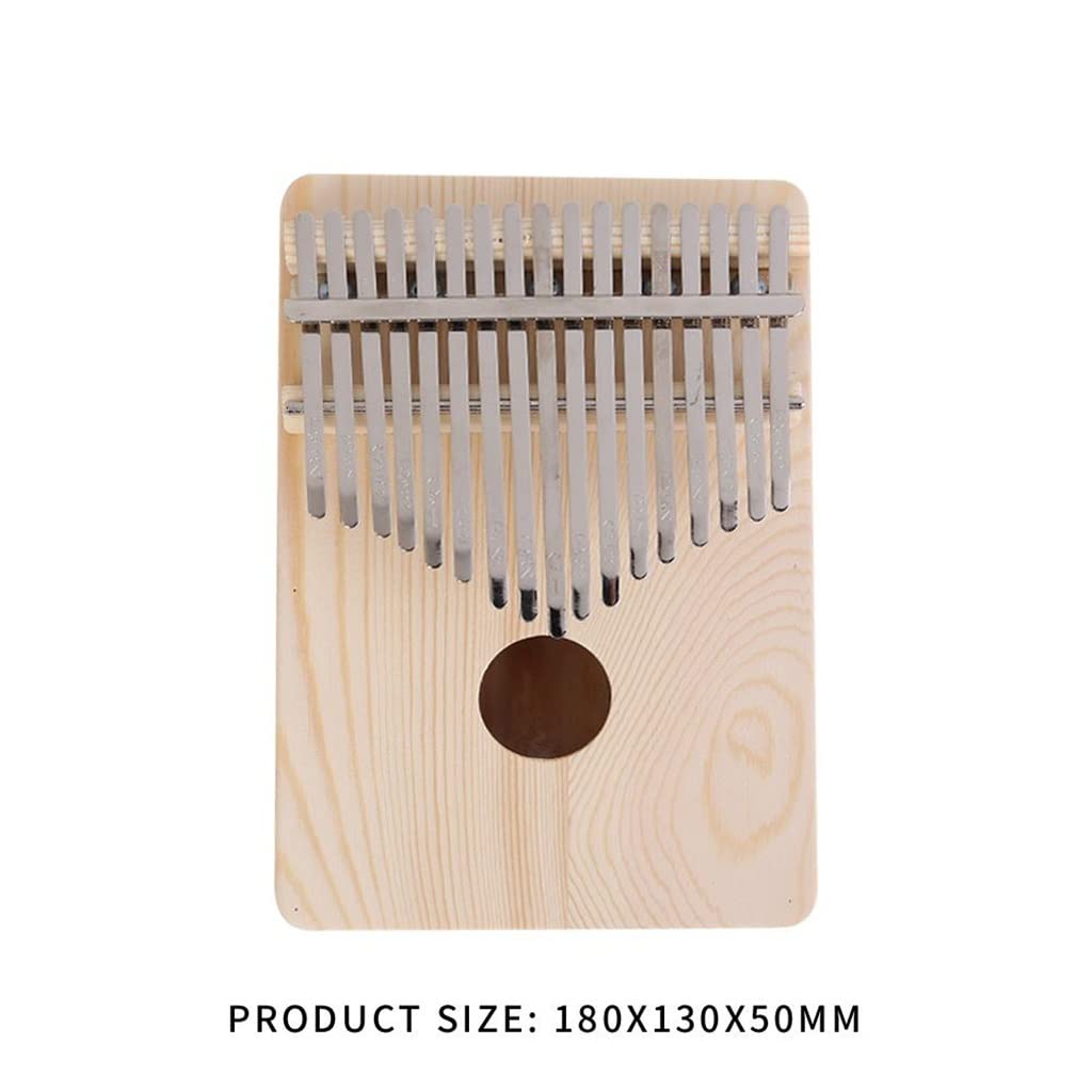 KXDFDC 17 Key Wood White Thumb Finger Piano Wooden Musical Instruments