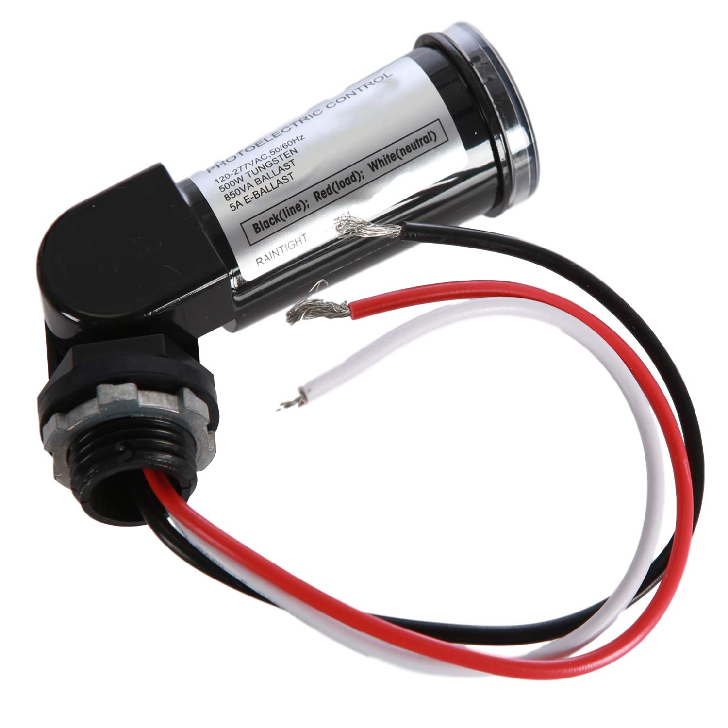 Hawk Lighting LED Swivel Mount Photo Control 120-277V Dusk to Dawn Photo Sensor, Photocell for Wall Packs