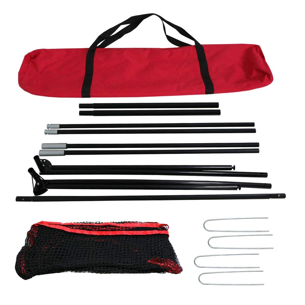 Hype 10 x 7 x 3 ft Hitting Net for Golf Practice Training, Outdoor Yard Garden Range