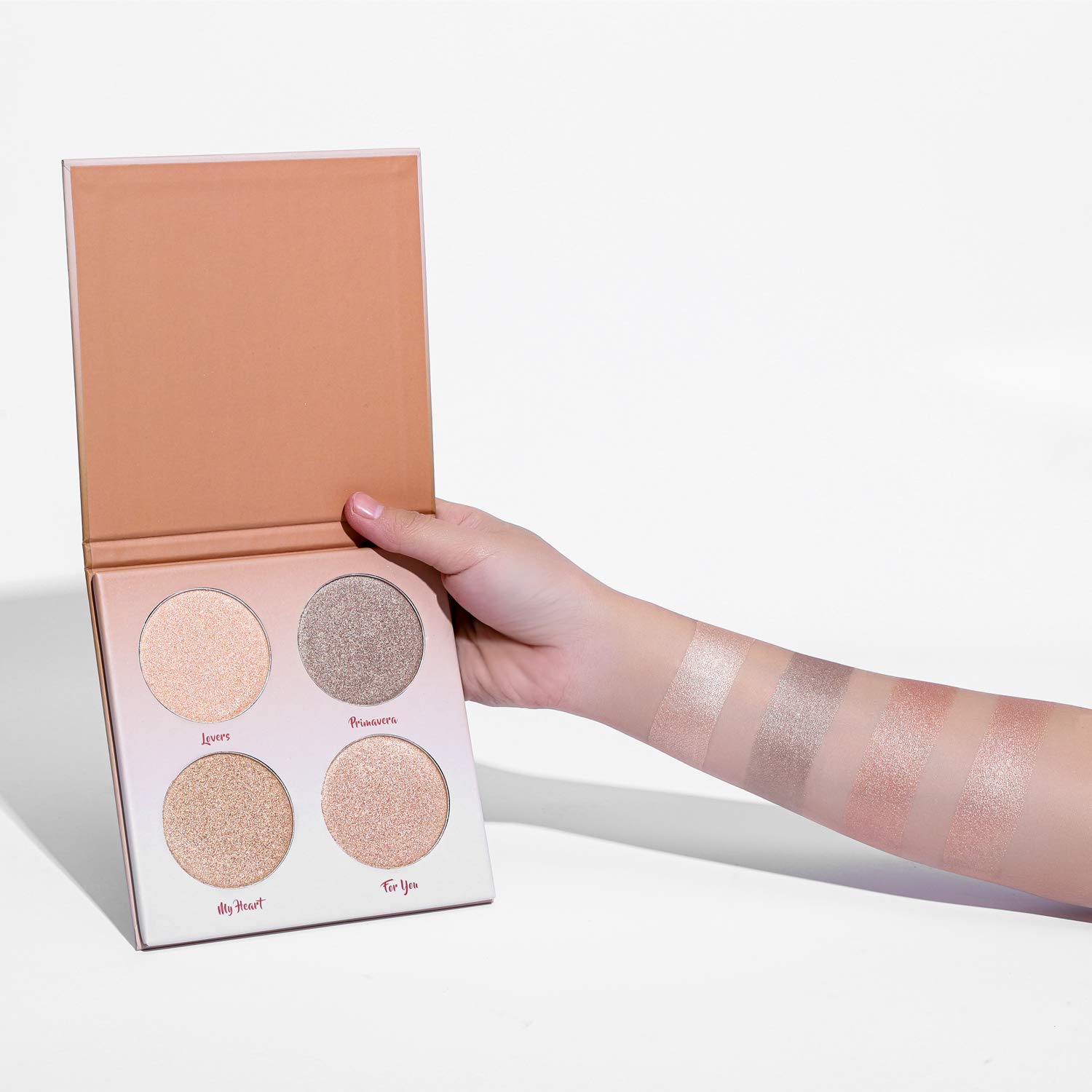 LIFUS Highlighter Palette,Highlighter Makeup Palette, Glow Bronzer Highlighter Powder Kit,Face illuminator makeup palette