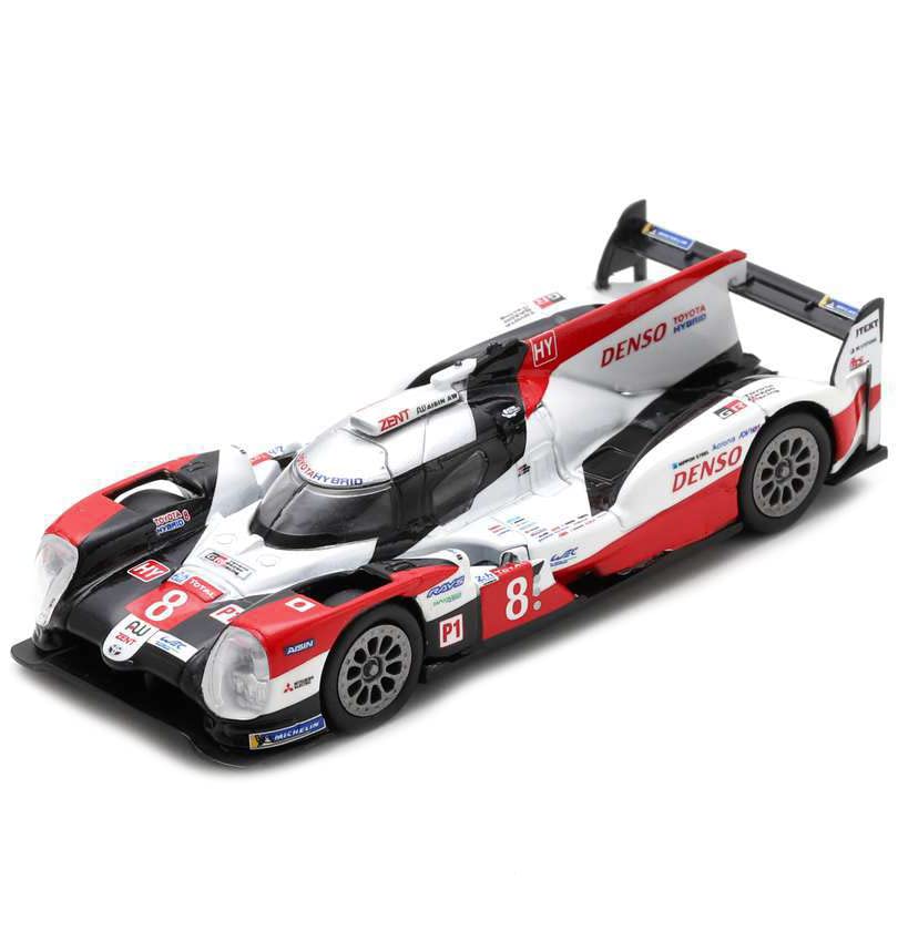 TS050 Hybrid #8 Buemi - Hartley - Nakajima Gazoo Racing Winner 24 Hours of Le Mans (2020) 1/64 Diecast Model Car by Sparky Y220B