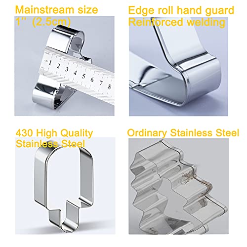 Mickey Cookie Cutter Set, Mickey Cutters Stainless Steel Fondant Cutters (Cartoon Cookie Cutters Set)