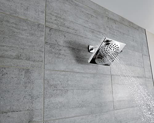 Moen Velocity Chrome Two-Function 8-1/2 Inch Diameter Spray Rainshower Showerhead, S6345