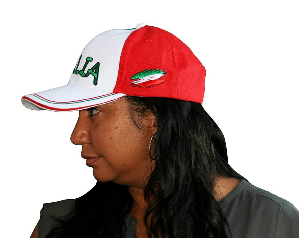 Italia Multi-Color Block Text Baseball Cap β Colorful Italian Hat - Italy Collection