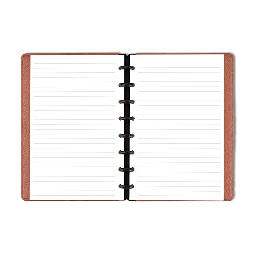 Junior Size Refills Paper, A5 Loose Leaf Paper for TUL Custom Note-Taking System Discbound Notebook Planner Inserts, White, Total 100 Sheets/200 Pages, College Ruled, 5.5 X 8.5 Inch