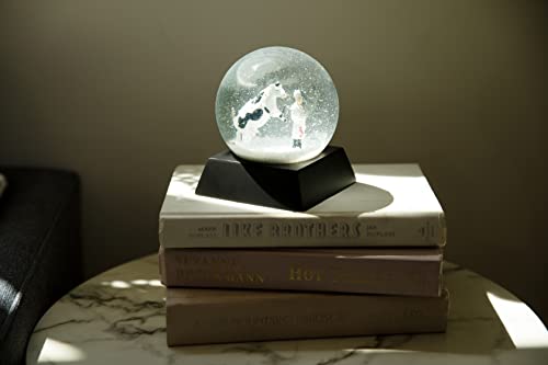 Mad Cow Snow Globe - Weird Gift Cow Snow Globe Gifts for Chefs - Handmade, Unusual Gift Snowglobe
